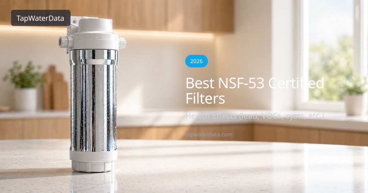 Best NSF/ANSI 53 Certified Water Filters 2026: Lead, Cysts & VOCs ...